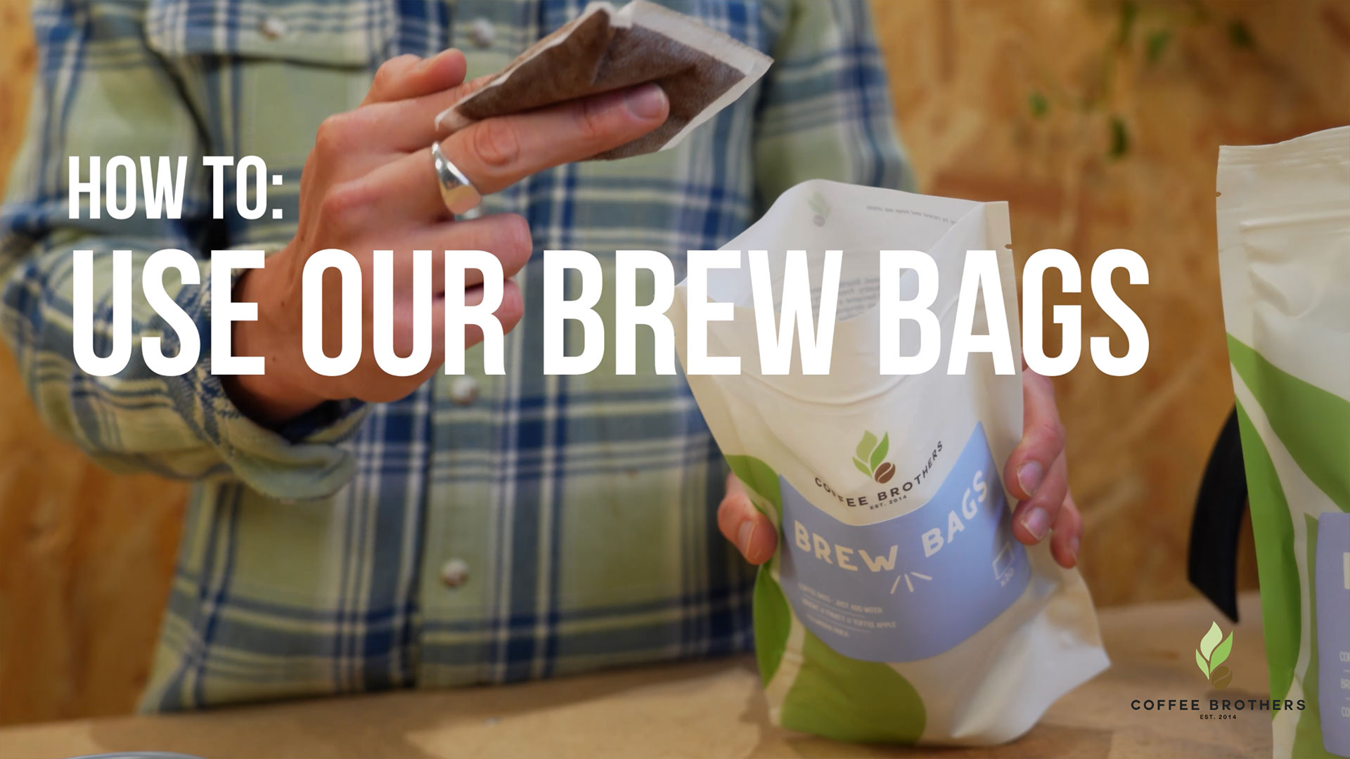How to use our brew bags - Coffee Brothers