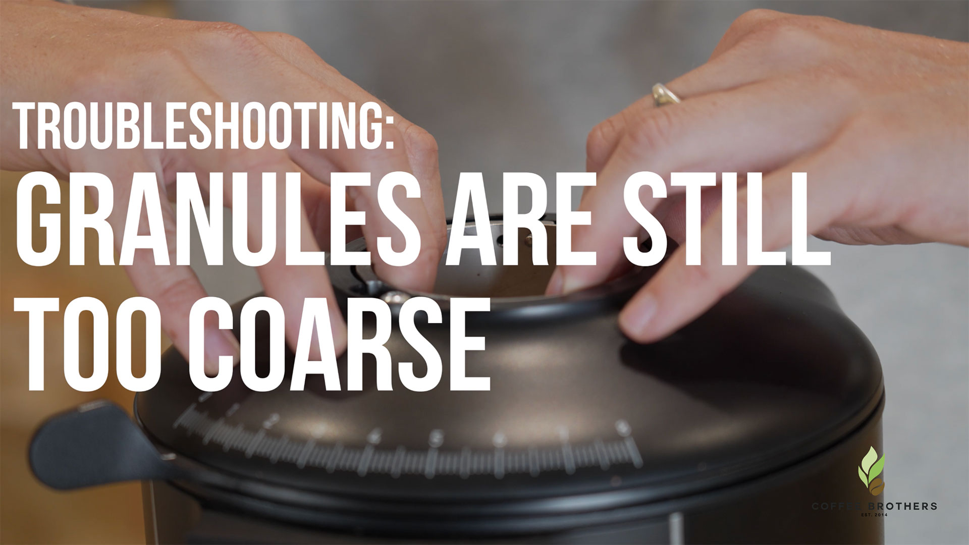 How To Recalibrate The Grind Size Scale On A Coffee Grinder Using The ...